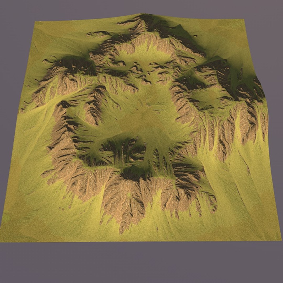 Mountains Pack 3d 3ds