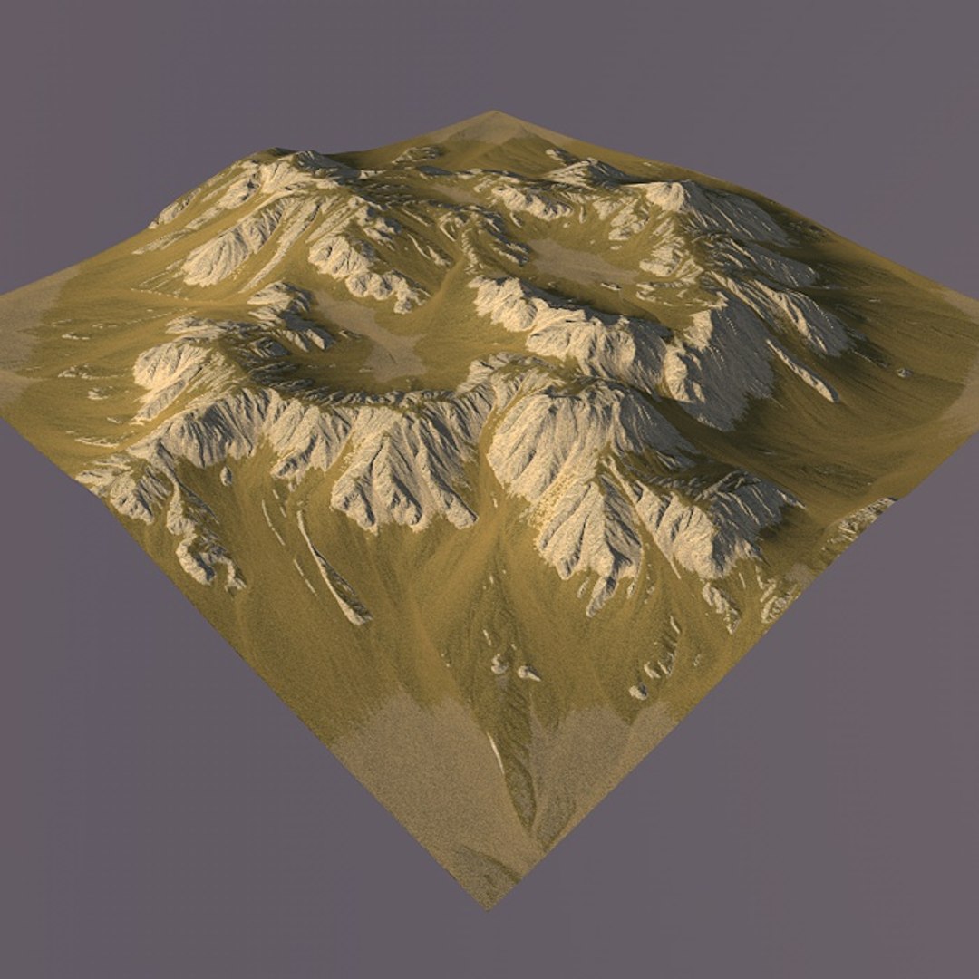 Mountains Pack 3d 3ds