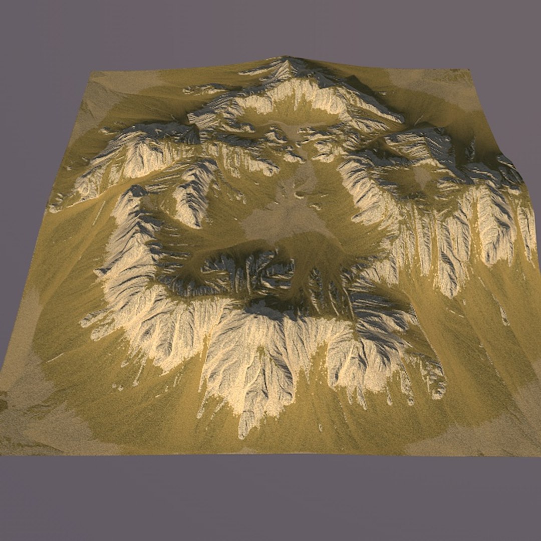 Mountains Pack 3d 3ds