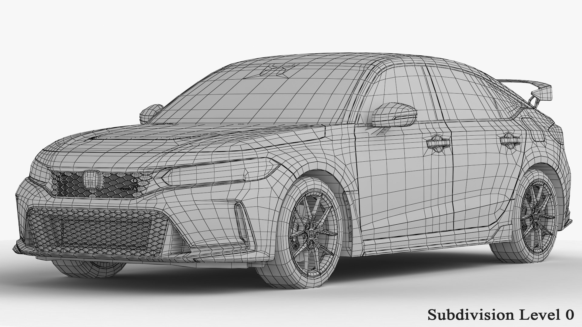 3D model Honda Civic Type R 2023 - TurboSquid 2086352