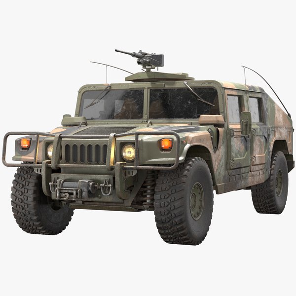 modelo 3d Hummer H1 HMMWV - Vehículo de fabricación propia - TurboSquid ...