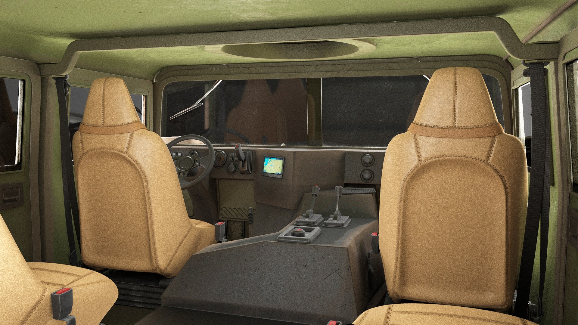 Hummer H1 HMMWV Humvee PBR 3D - TurboSquid 2347880