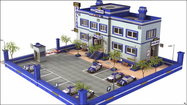 Police Station 3D Models for Download | TurboSquid
