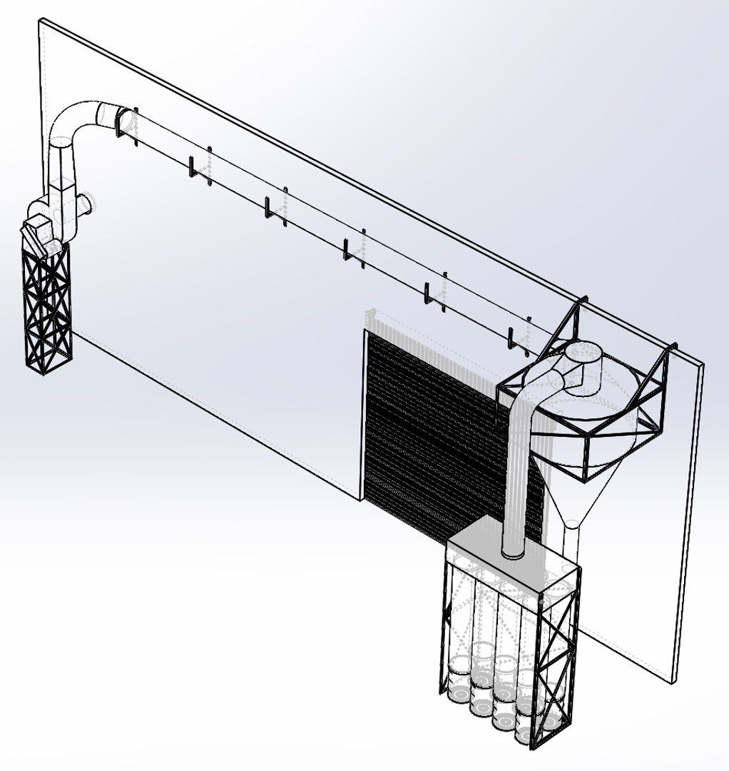 3D Dust Collector Model - TurboSquid 1845018