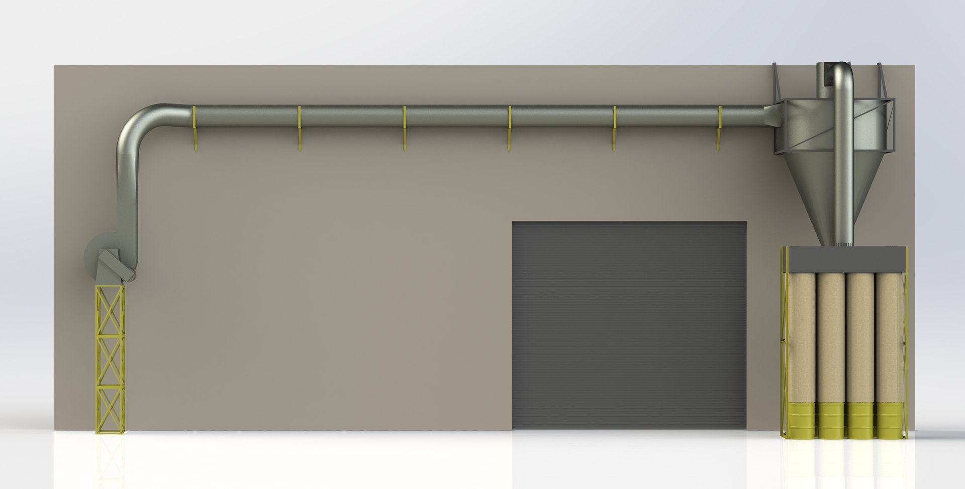 3D Dust Collector Model - TurboSquid 1845018