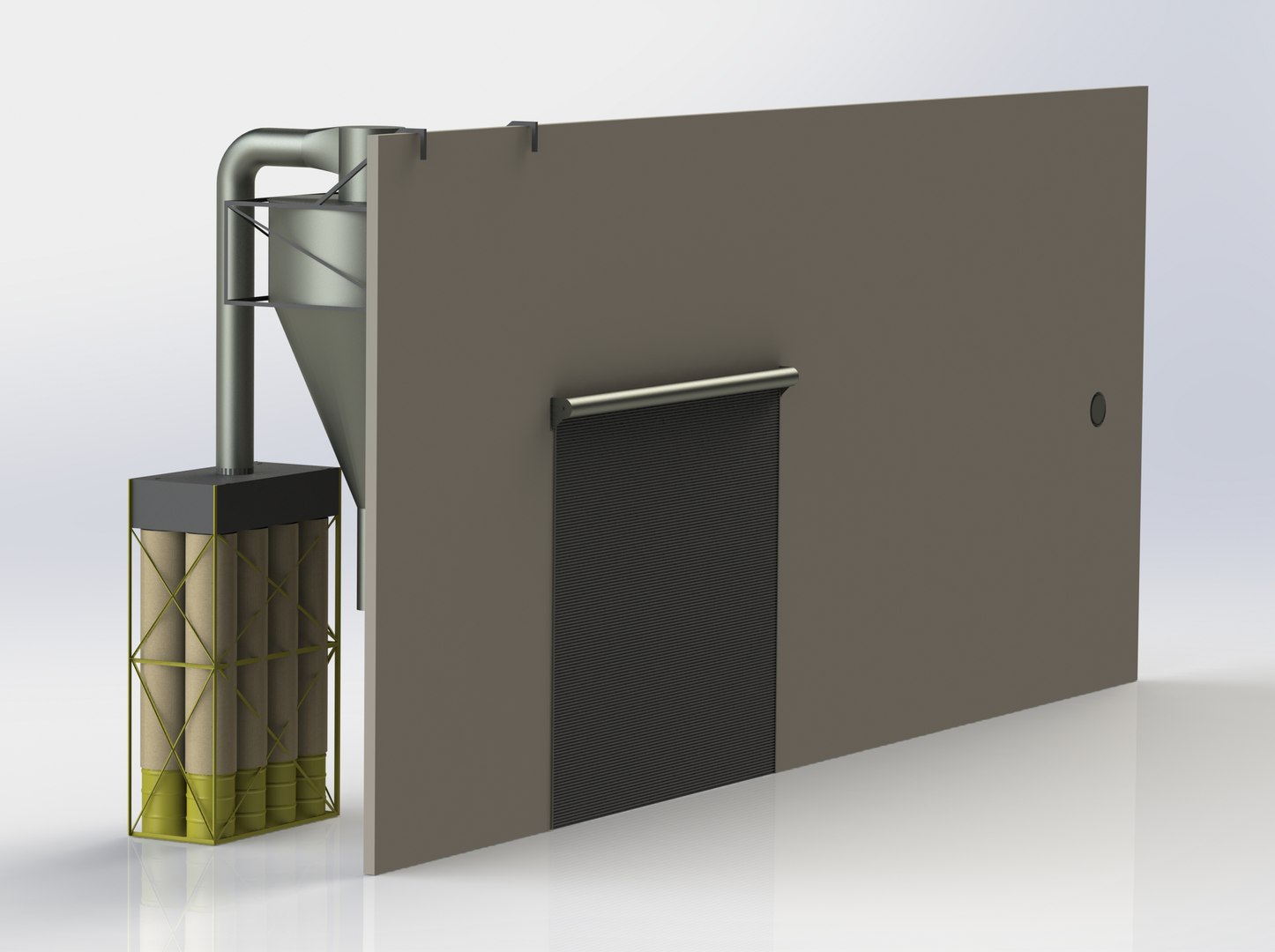 3D Dust Collector Model - TurboSquid 1845018