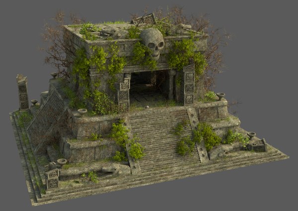 3D model aztec temple - TurboSquid 1687047