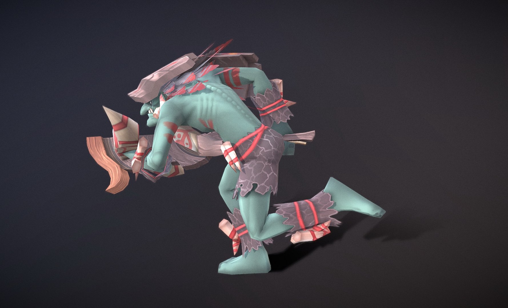3D Casual RPG Monster - 25 Troll - TurboSquid 2012163