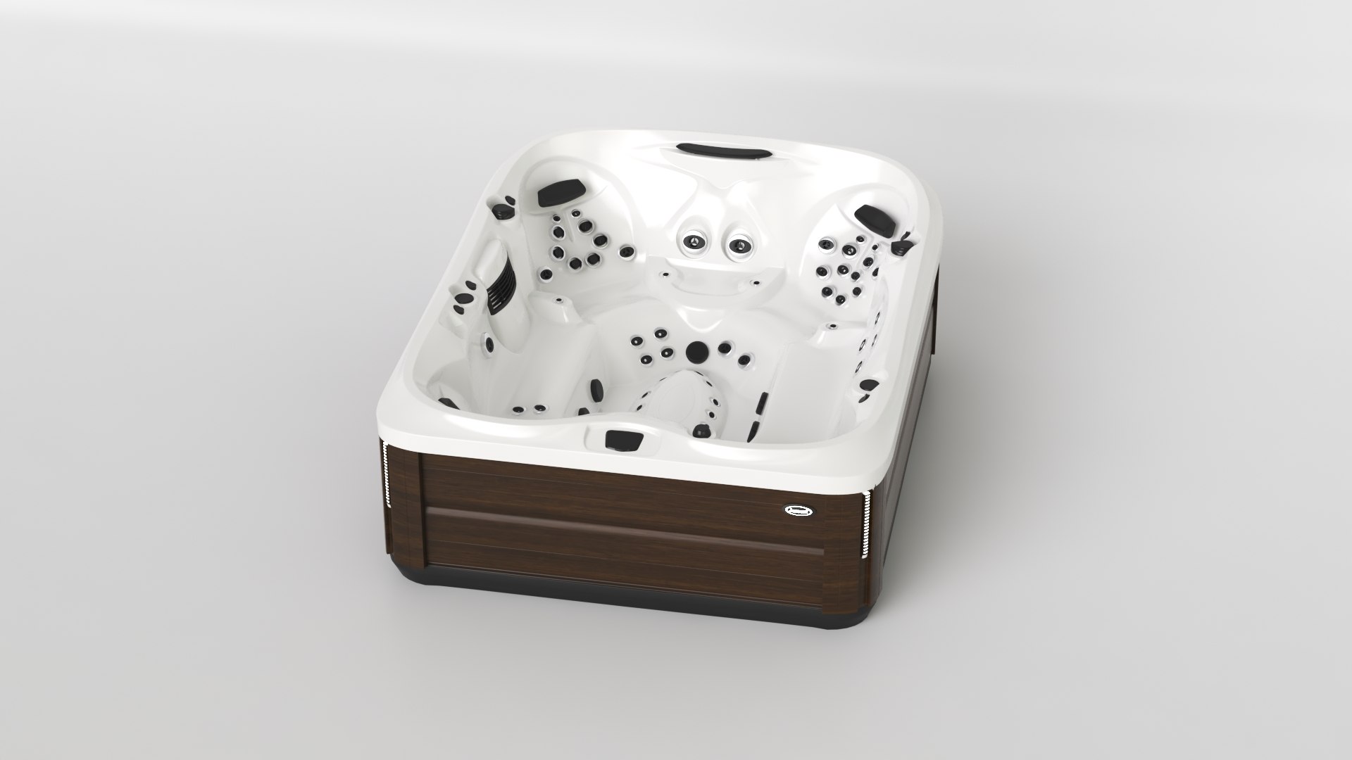 J495 JACUZZI SPACIOUS DESIGNER ENTERTAINER HOT TUB 3D model ...
