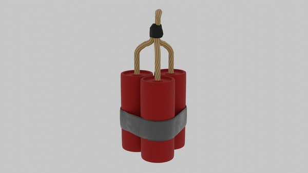 Dynamite 3D model - TurboSquid 2020558