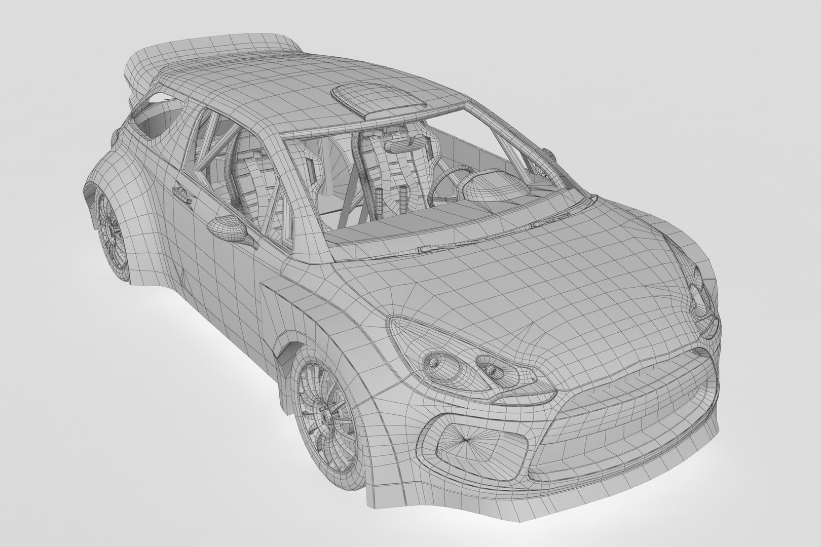 Rally Car V1 3D Model - TurboSquid 1703475