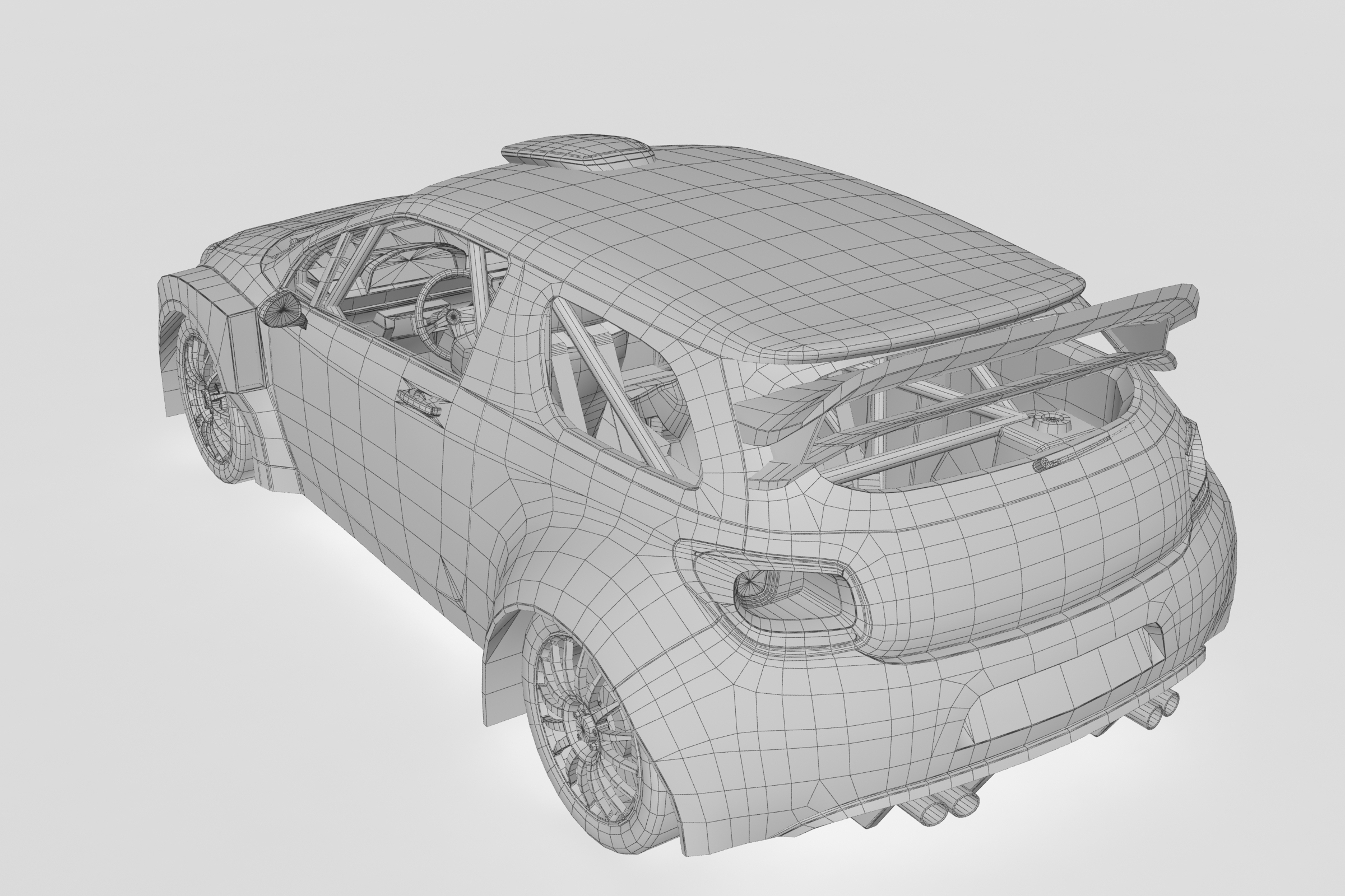 Rally car v1 3D model - TurboSquid 1703475