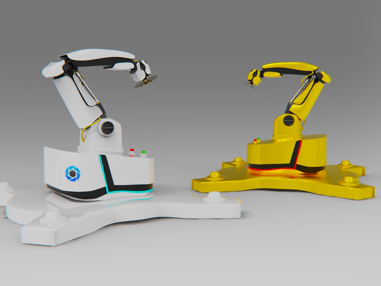 3D Robotic Arm Model - TurboSquid 2173205