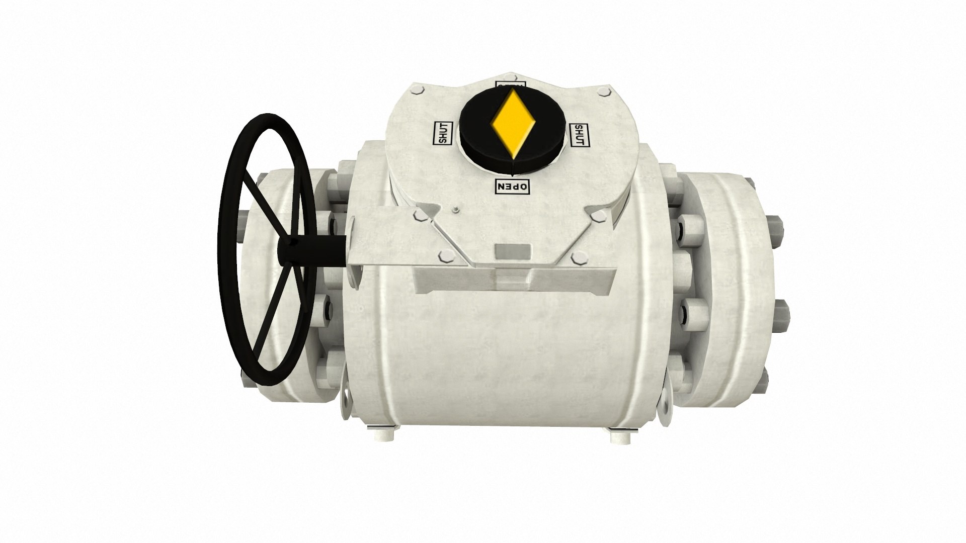 Manual Valve 3D Model - TurboSquid 2361497