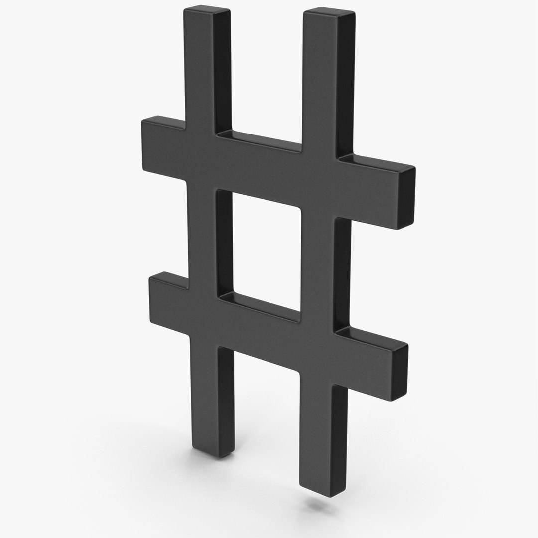 锐利符号3D模型 - TurboSquid 2184981