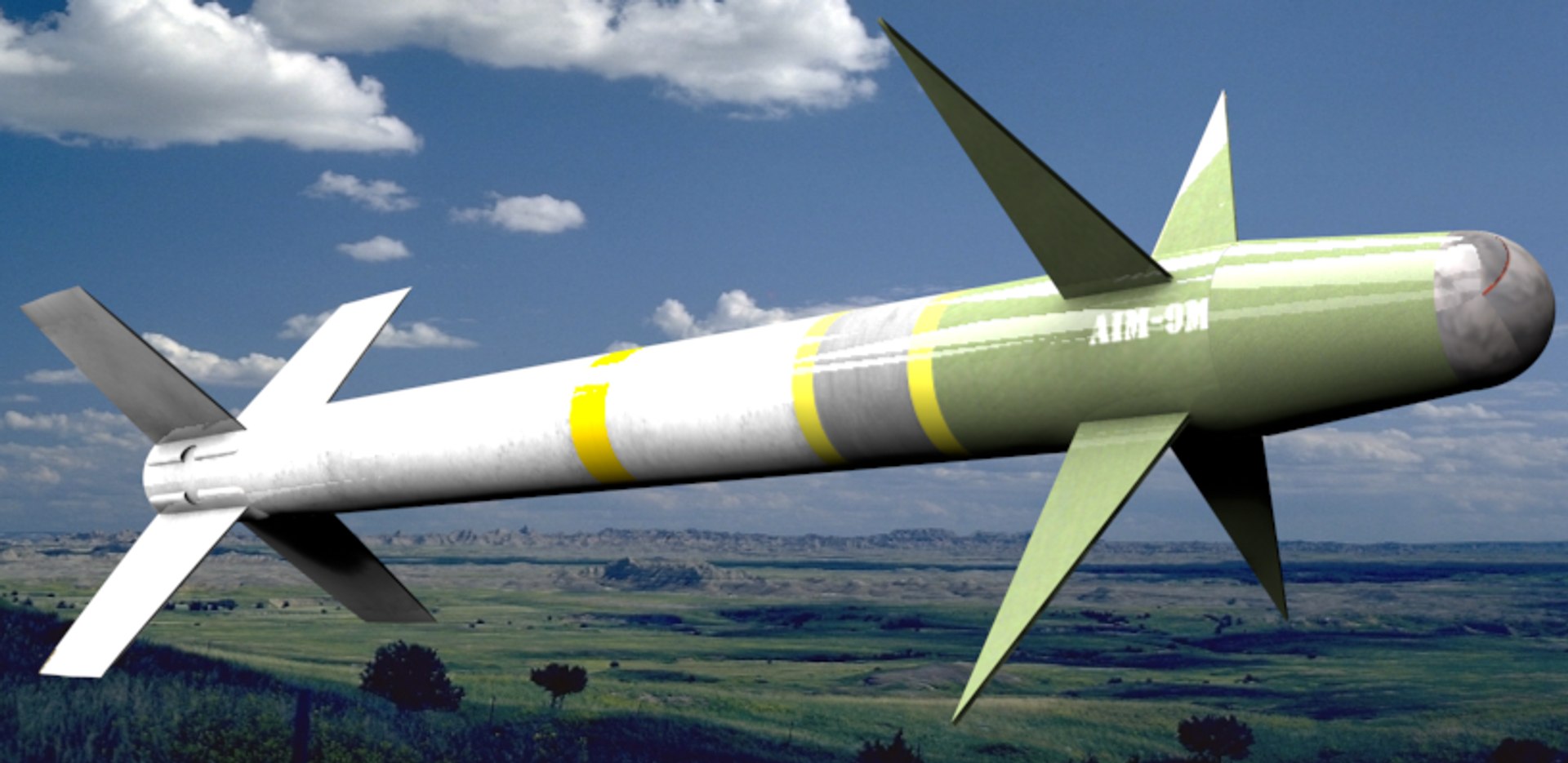 Free Aim-9m Missile 3d Model