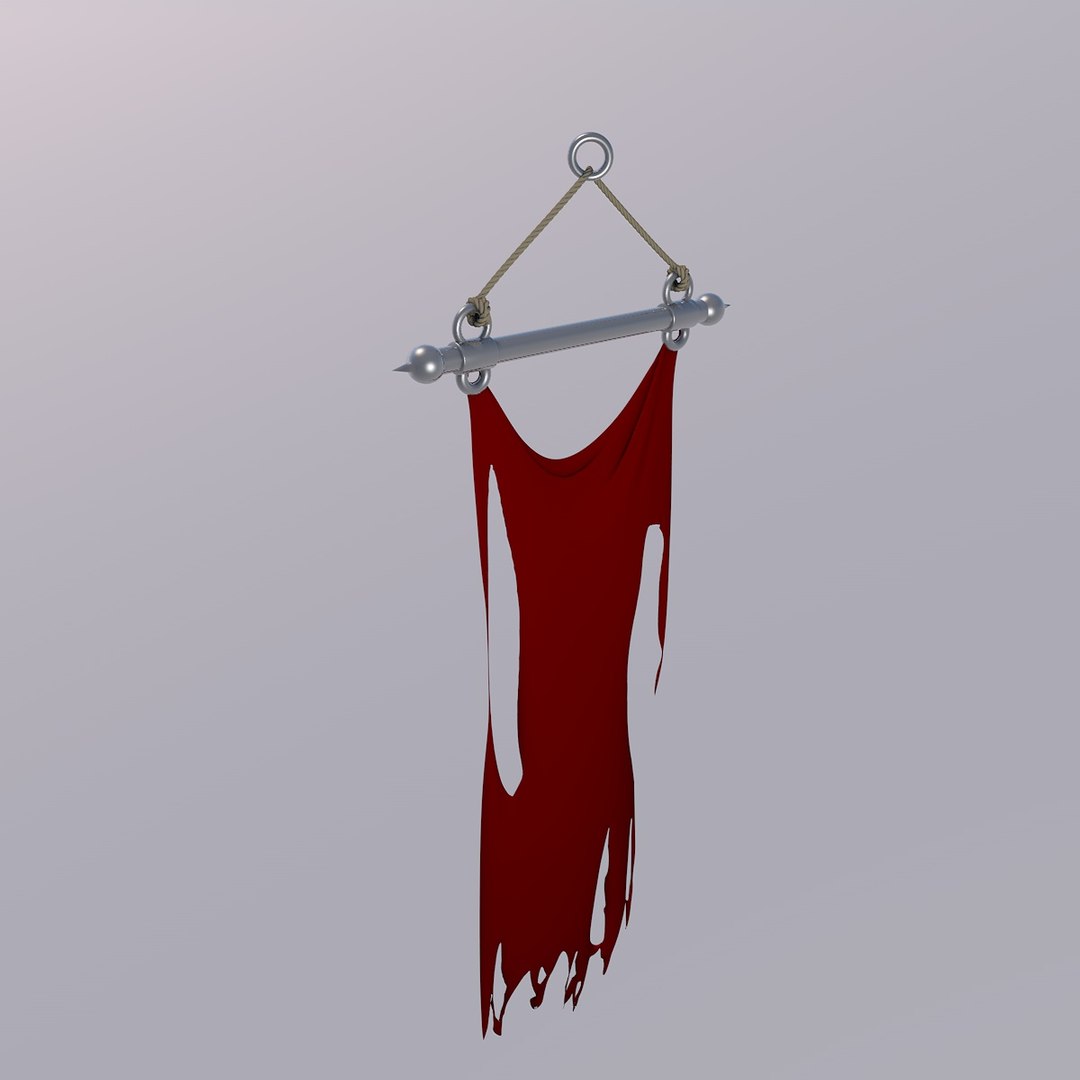 3d Model Of Banner