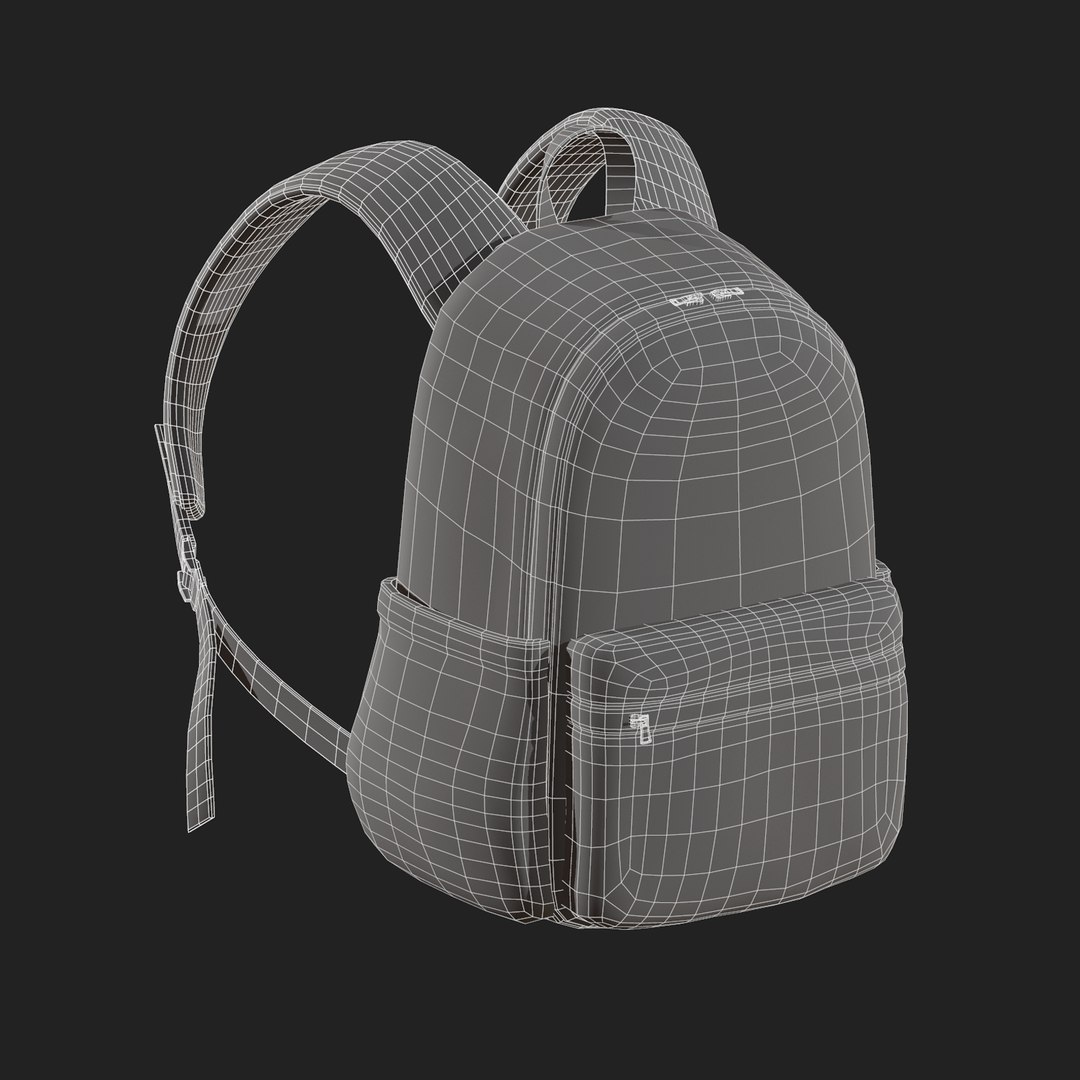 Bag Backpack 3D Model - TurboSquid 1571845
