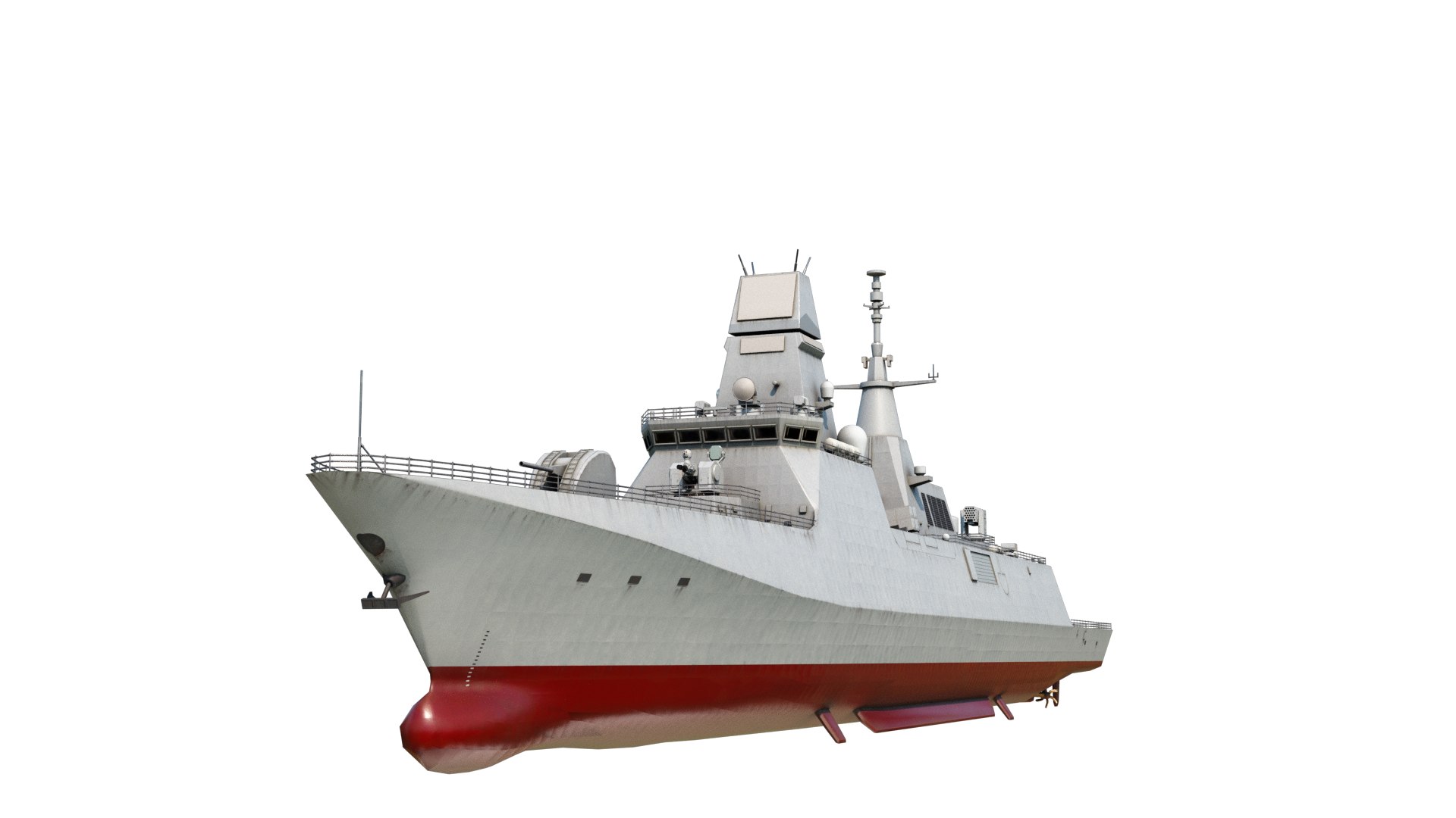 3D PLAN Type 054B Frigate Chinese Navy Jiangkai III Class - TurboSquid ...