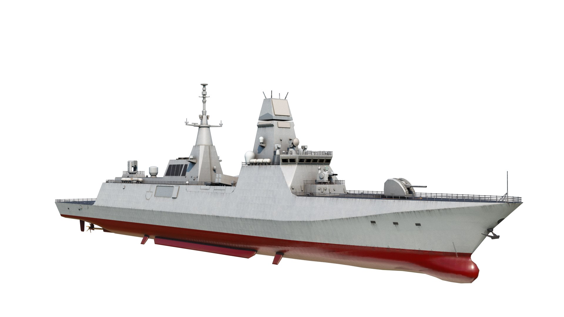 3D PLAN Type 054B Frigate Chinese Navy Jiangkai III Class - TurboSquid ...