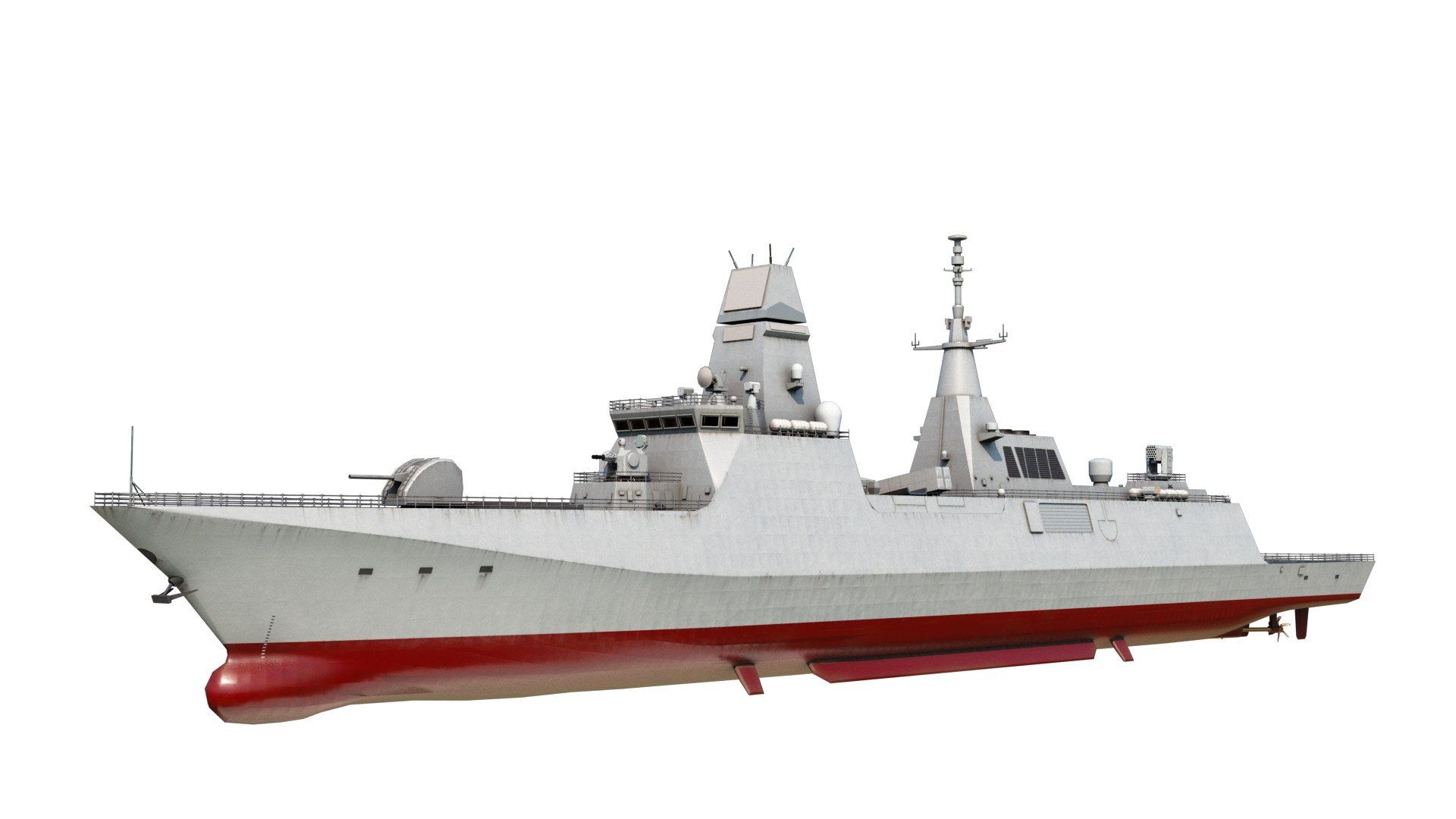 3D PLAN Type 054B Frigate Chinese Navy Jiangkai III Class - TurboSquid ...