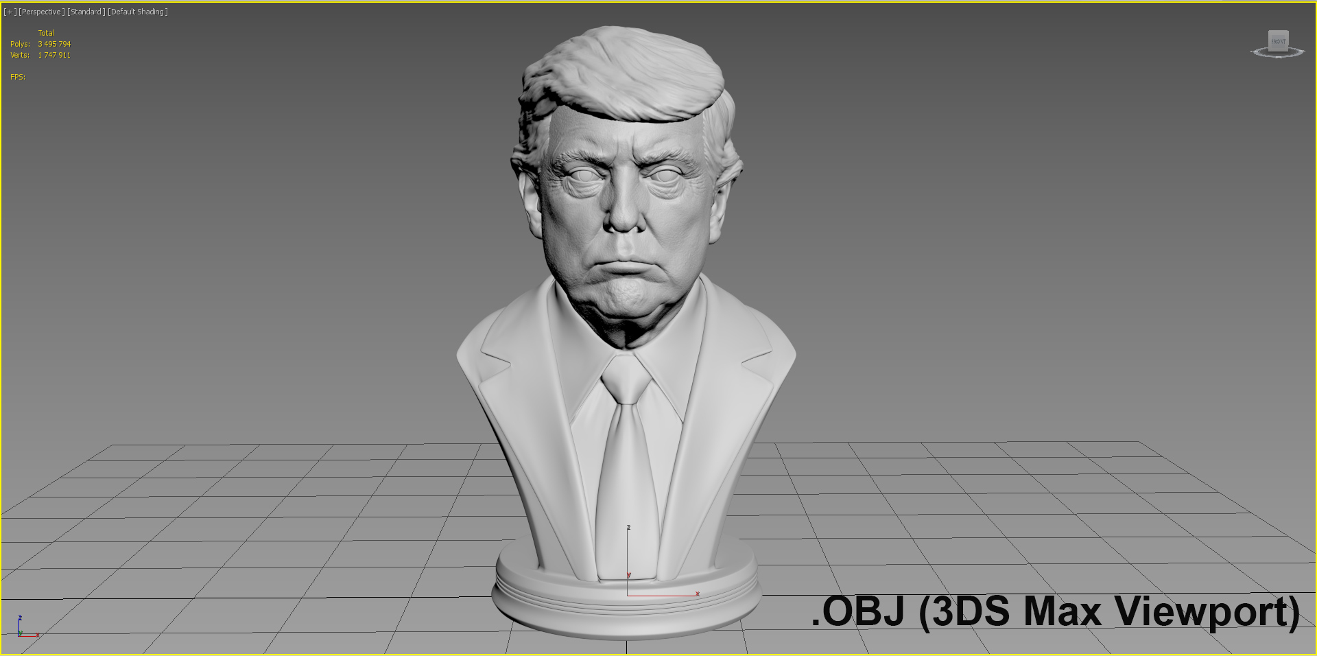 Donald trump 3D model - TurboSquid 1431095
