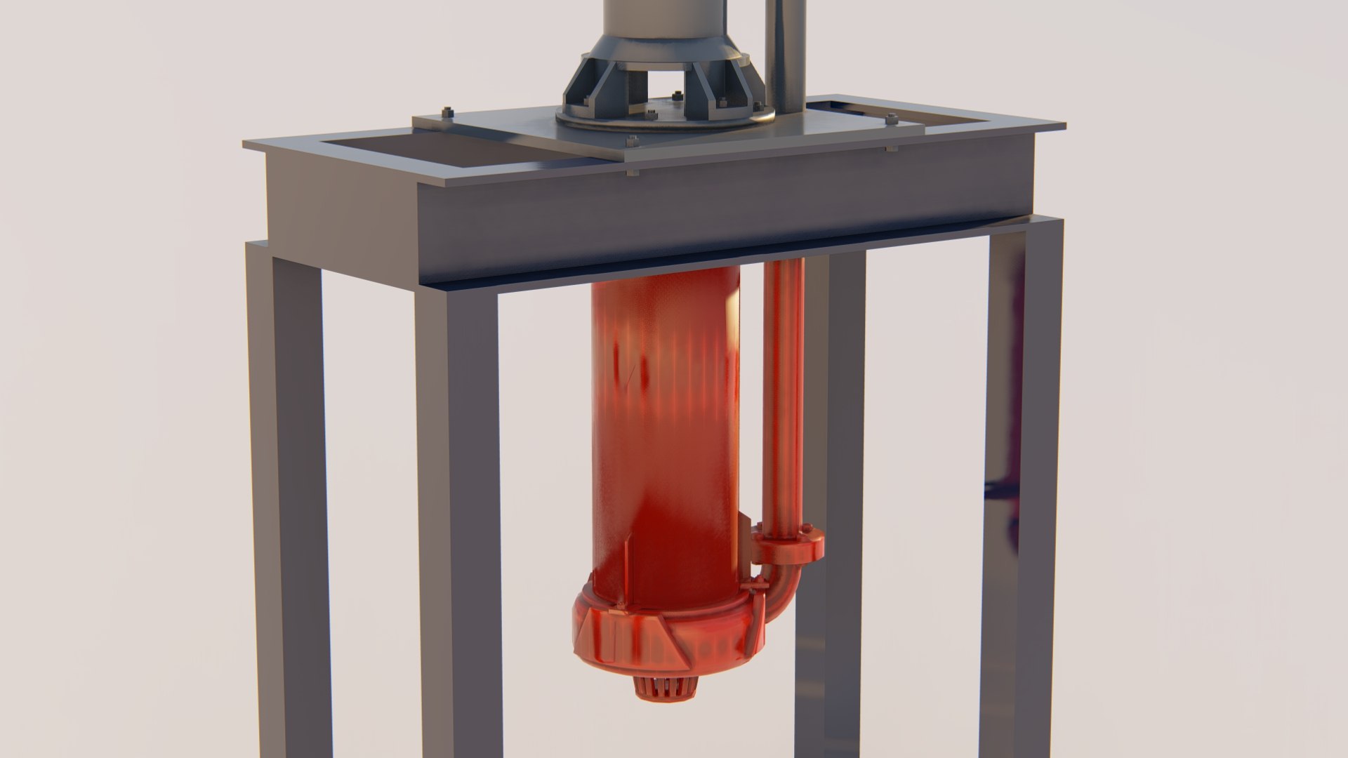Vertical Pump Model - TurboSquid 2058231