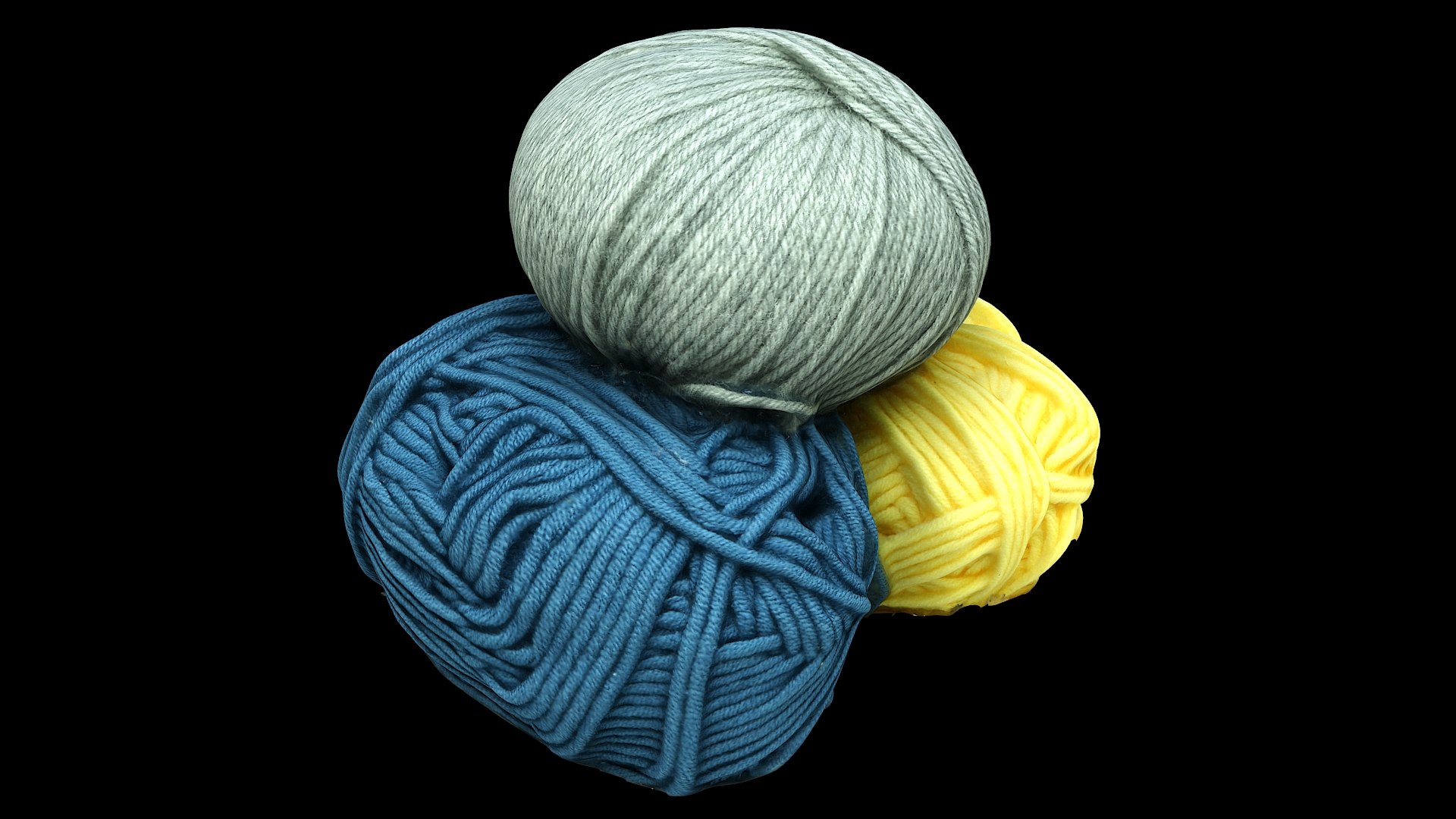 3D Yarn Collection 02 Model - TurboSquid 1783946