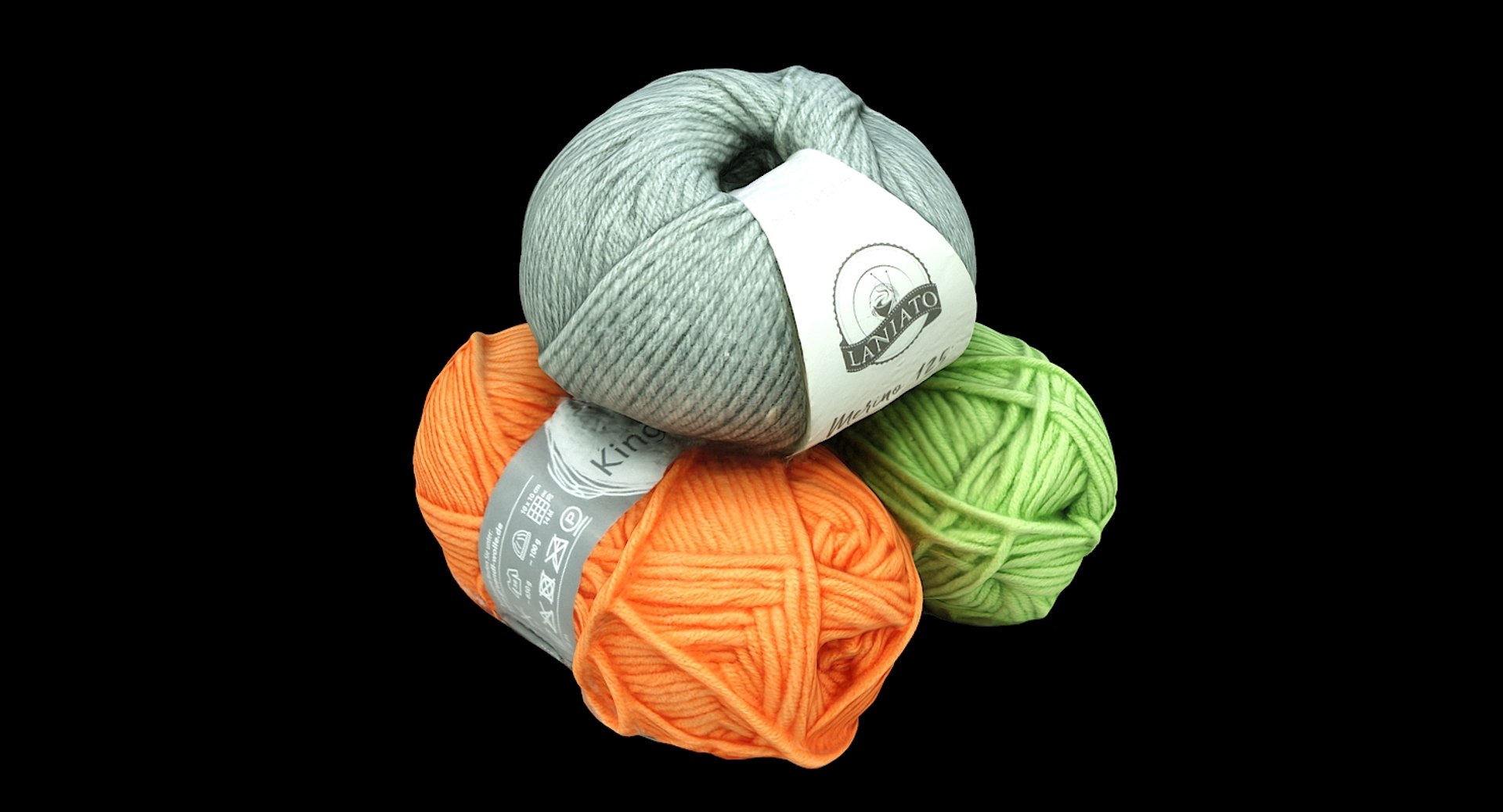3D Yarn Collection 02 Model - TurboSquid 1783946