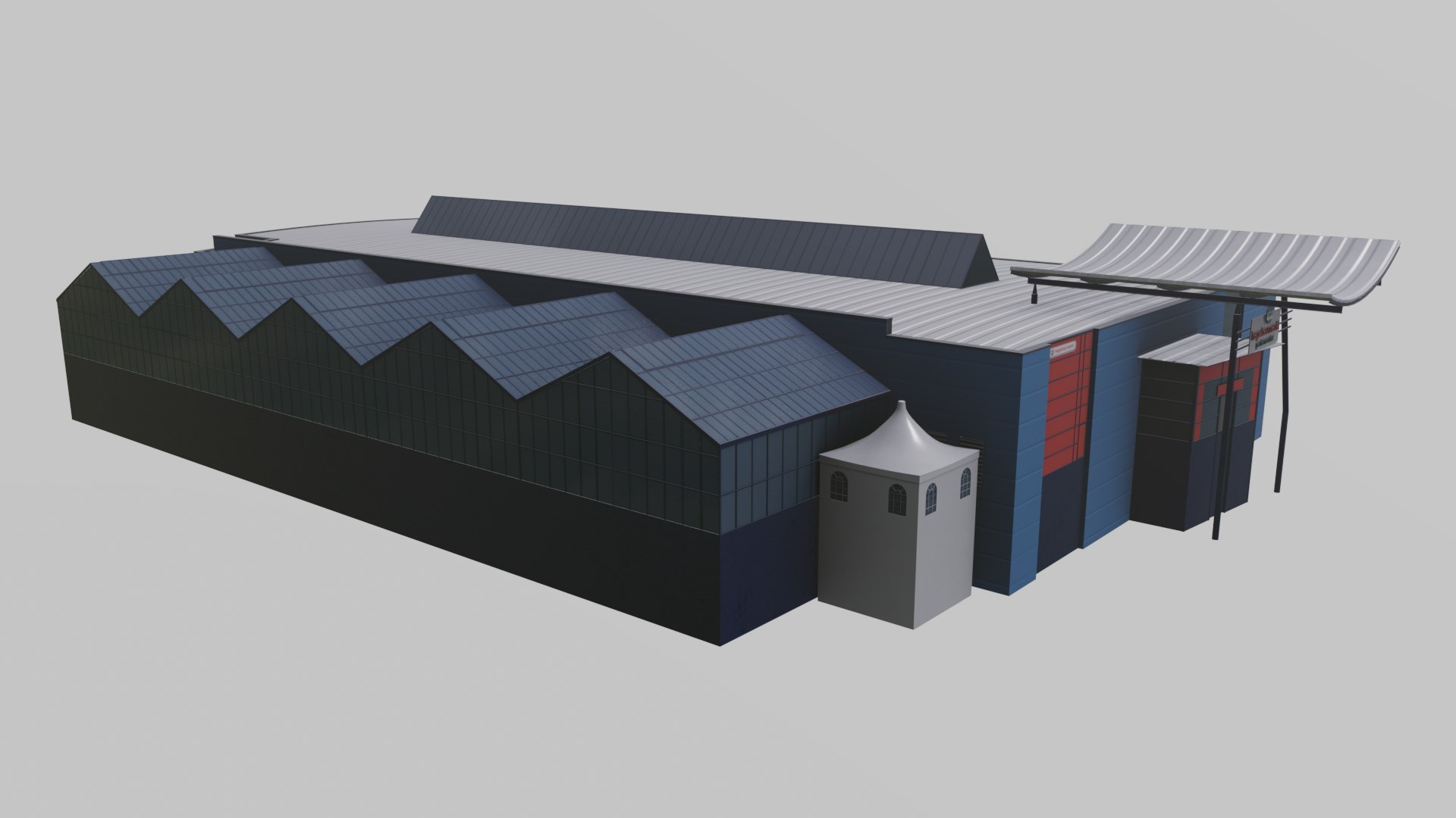 3D Model German Hardware Store Game Ready PBR With LODs - TurboSquid ...