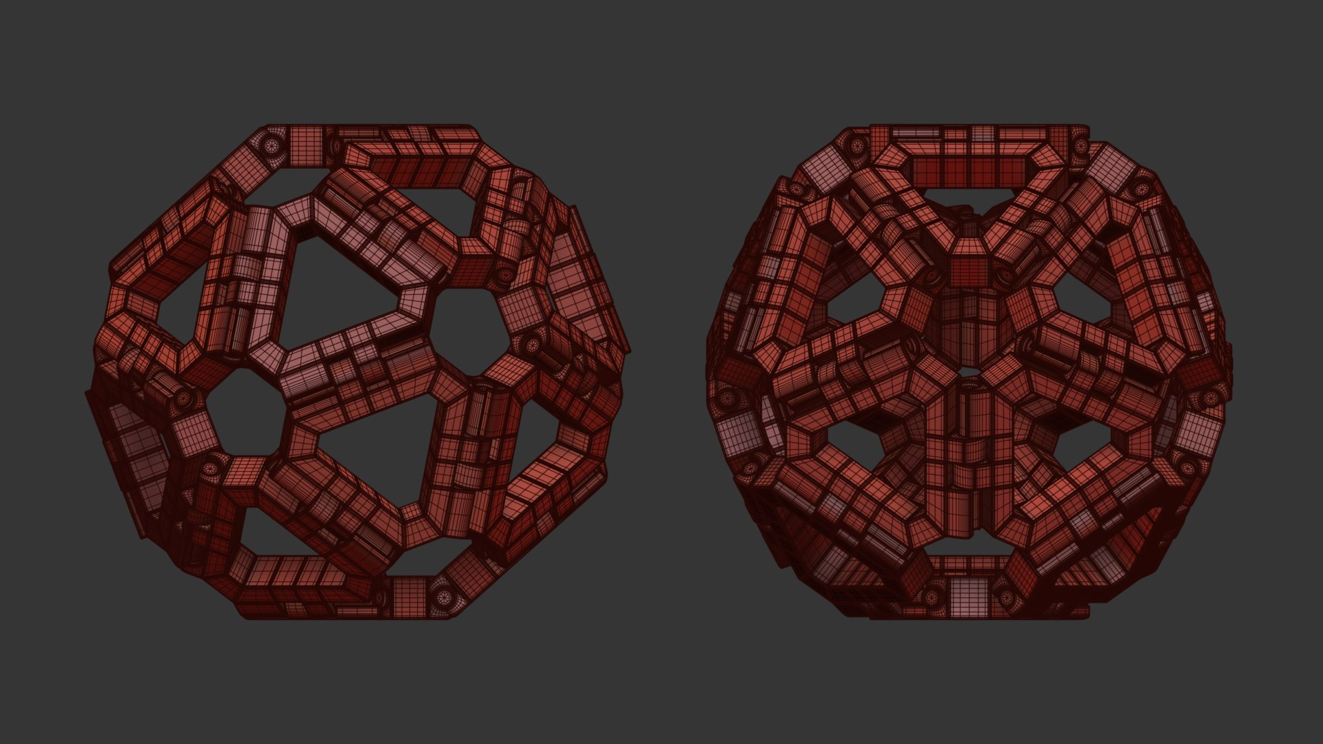 Geometric sculpture Icosahedron 3D model - TurboSquid 2095705