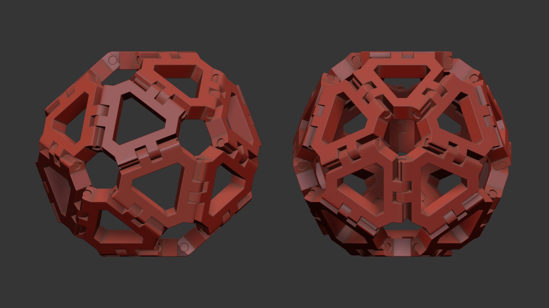 Geometric sculpture Icosahedron 3D model - TurboSquid 2095705