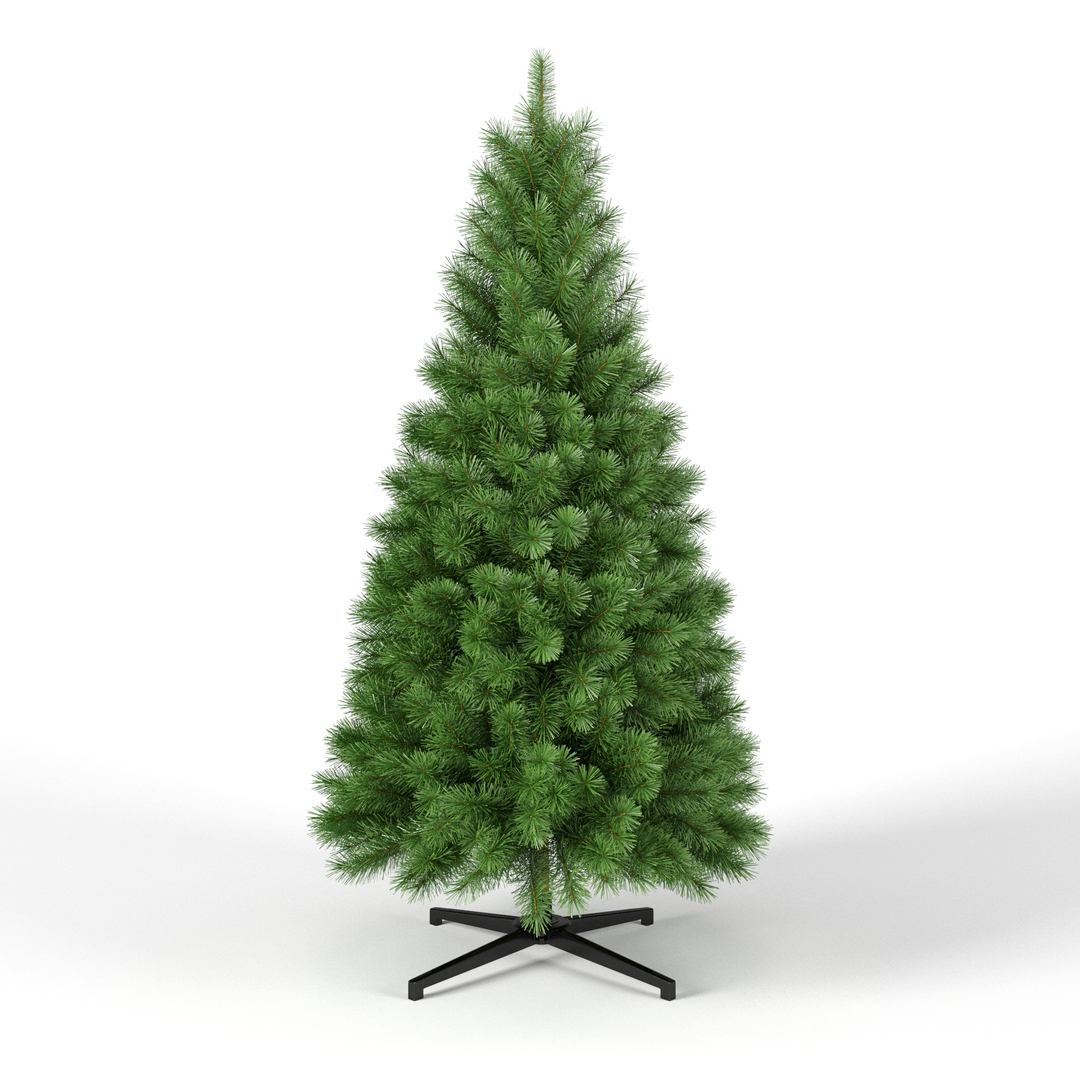 3D Model Christmas Tree Set 1 - TurboSquid 1814540