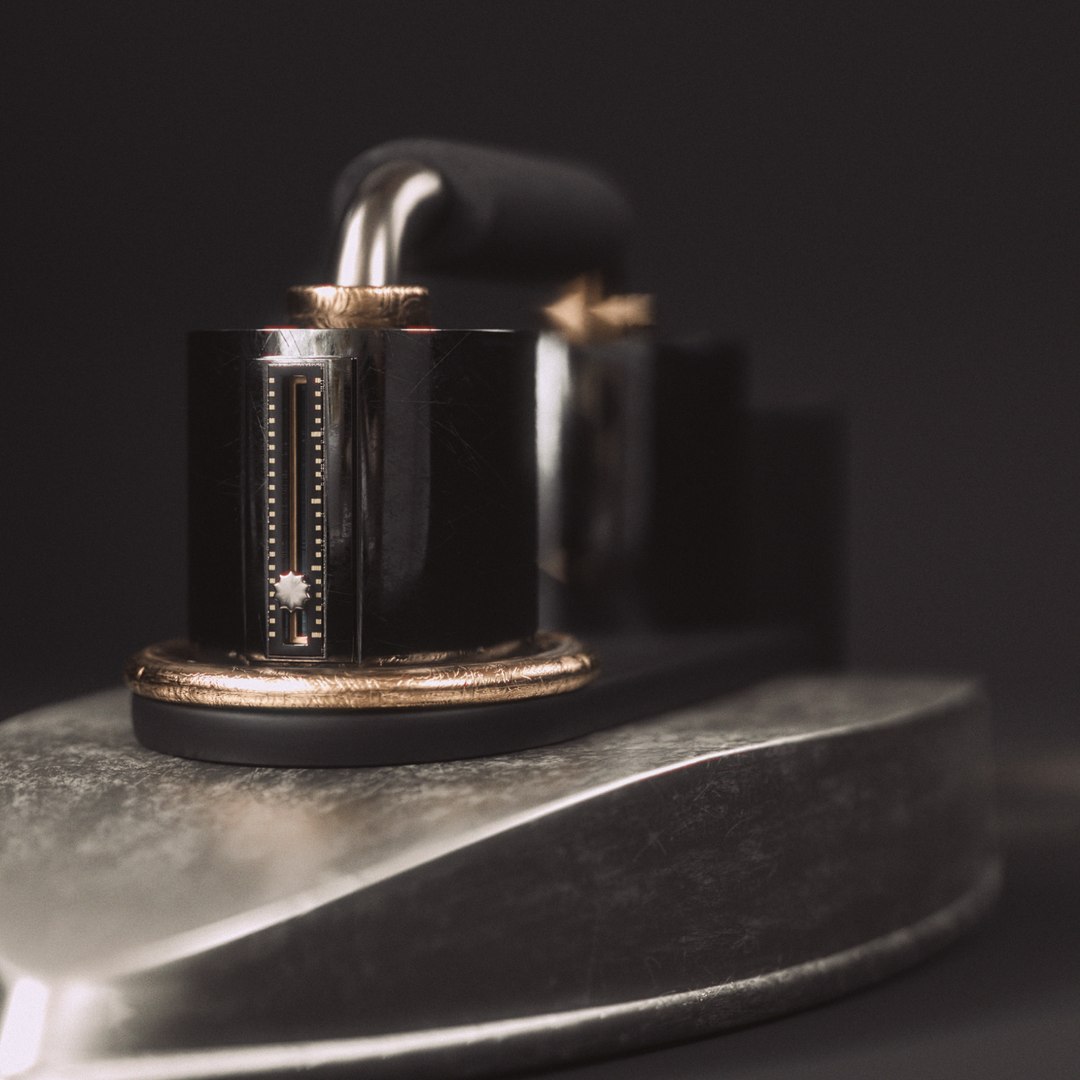 Stylish Iron Box 3D - TurboSquid 2110196