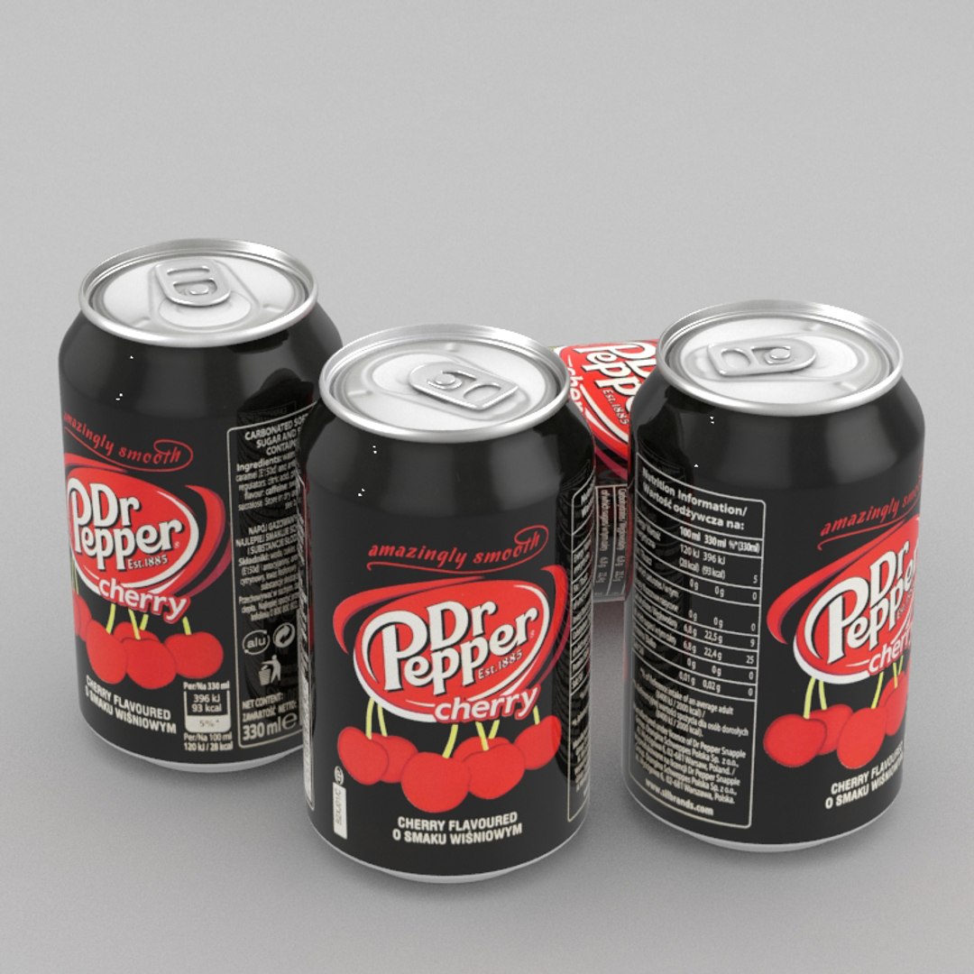 Dr Pepper Cherry Can