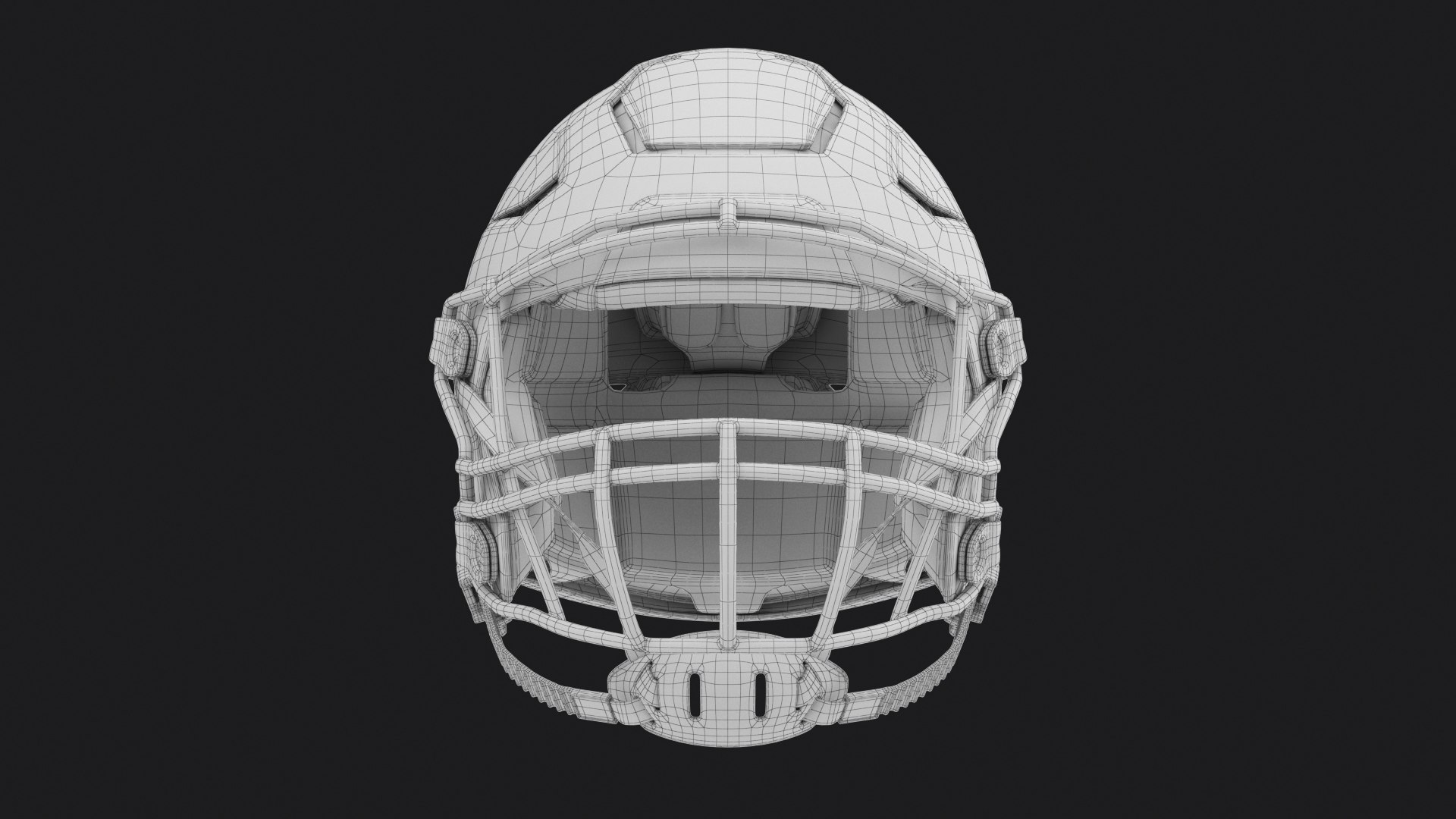 Football Helmet Riddell 2 Model - TurboSquid 1954478