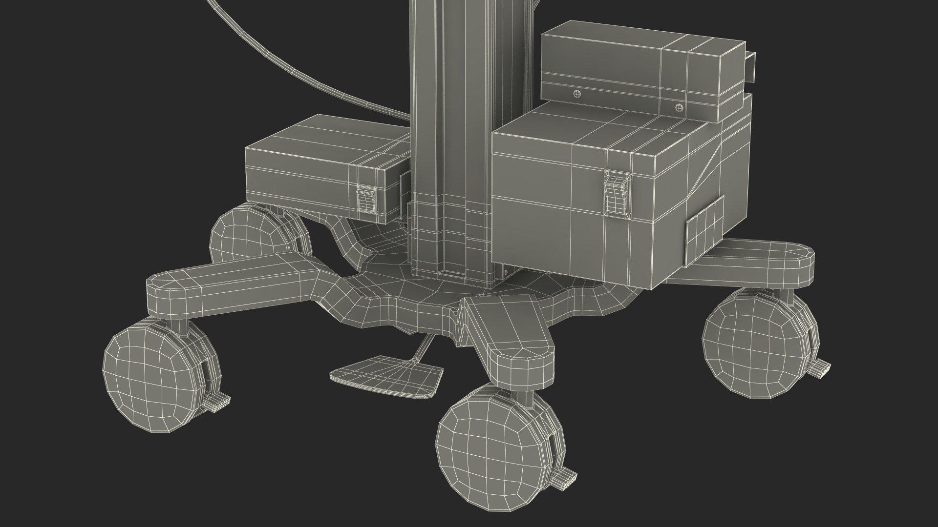 3D Electroencephalography EEG Machine - TurboSquid 2136675
