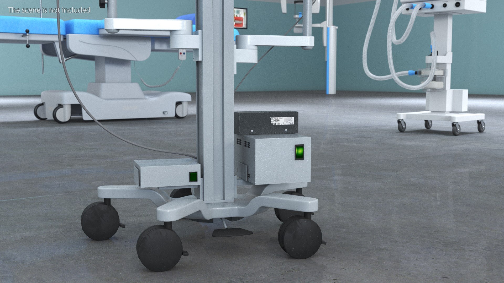 3D Electroencephalography EEG Machine - TurboSquid 2136675