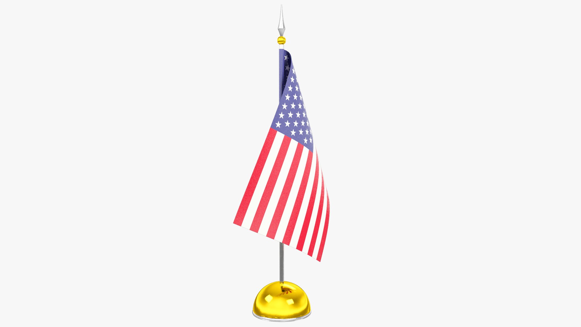 American Flag and Map Collection V4 3D model - TurboSquid 1893109