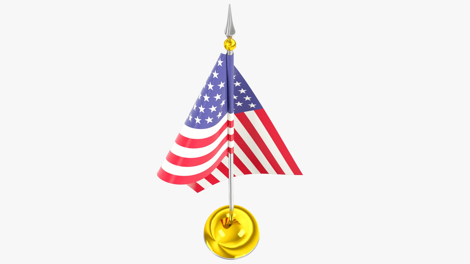 American Flag and Map Collection V4 3D model - TurboSquid 1893109