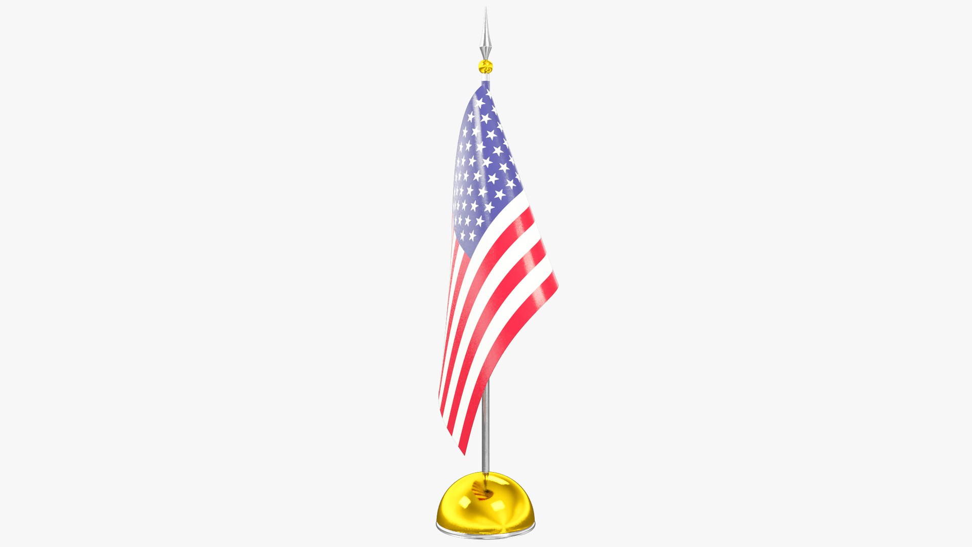 American Flag and Map Collection V4 3D model - TurboSquid 1893109