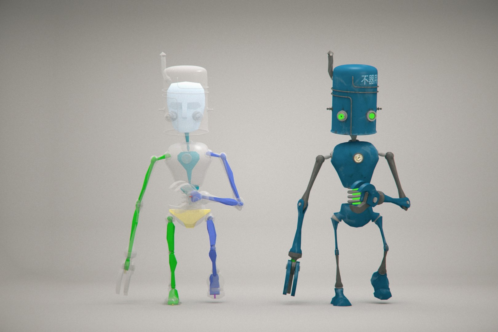 Rigged Cartoon Model - TurboSquid 1485254