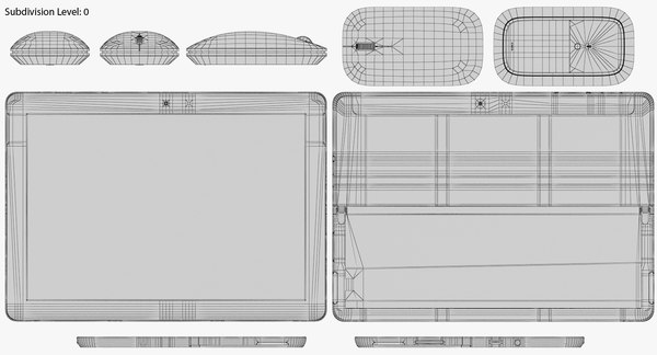 Realistic microsoft surface type model - TurboSquid 1309548