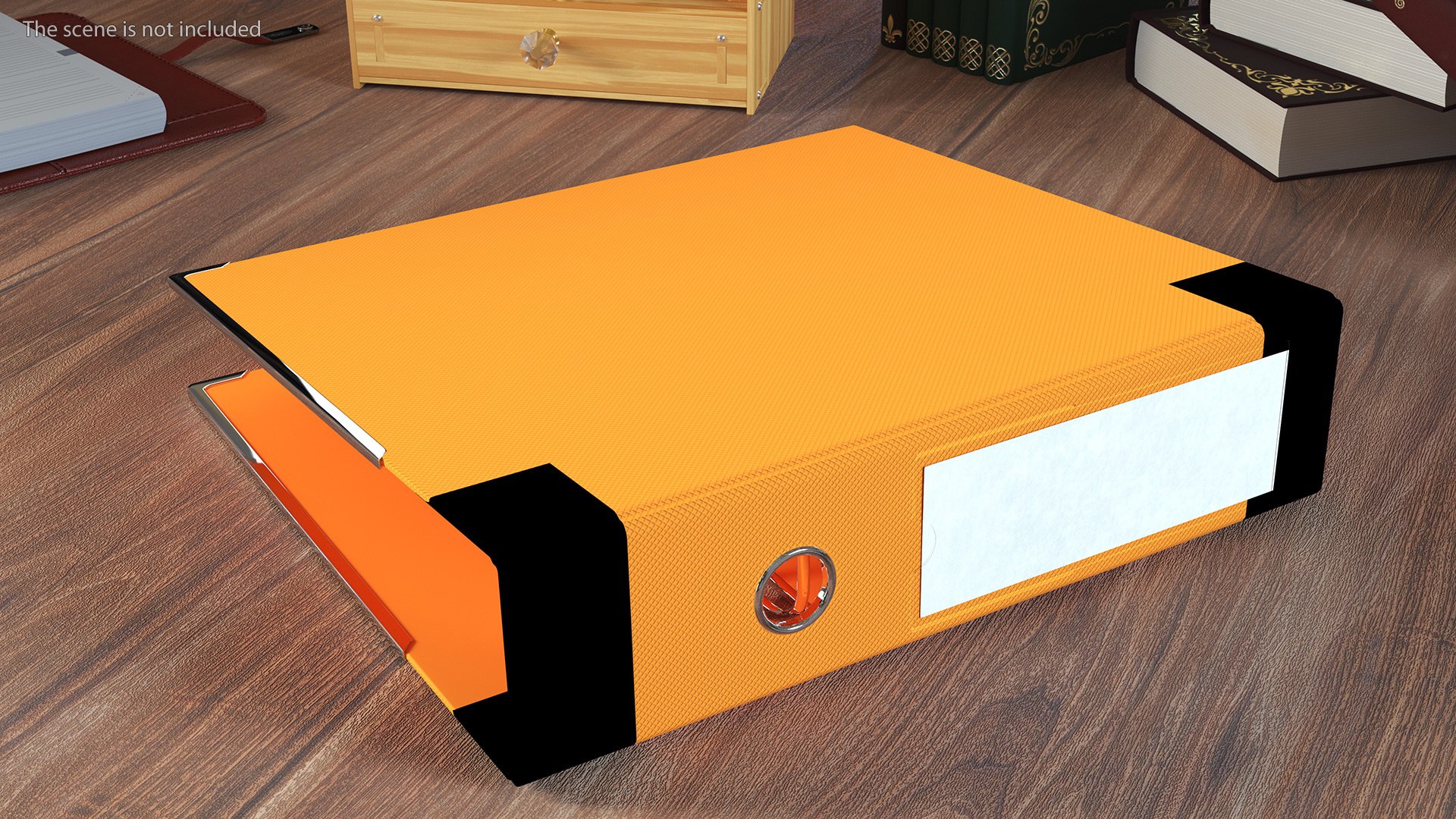 3D Hard Cover Orange Office File Folder - TurboSquid 2108895