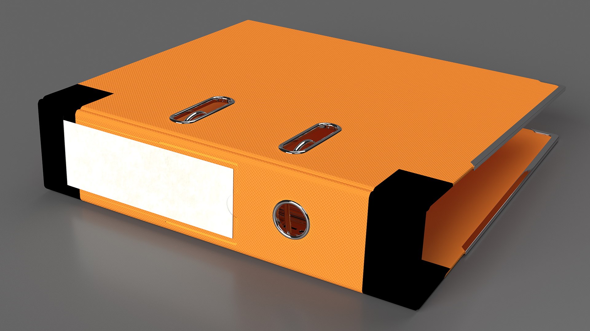 3D Hard Cover Orange Office File Folder - TurboSquid 2108895