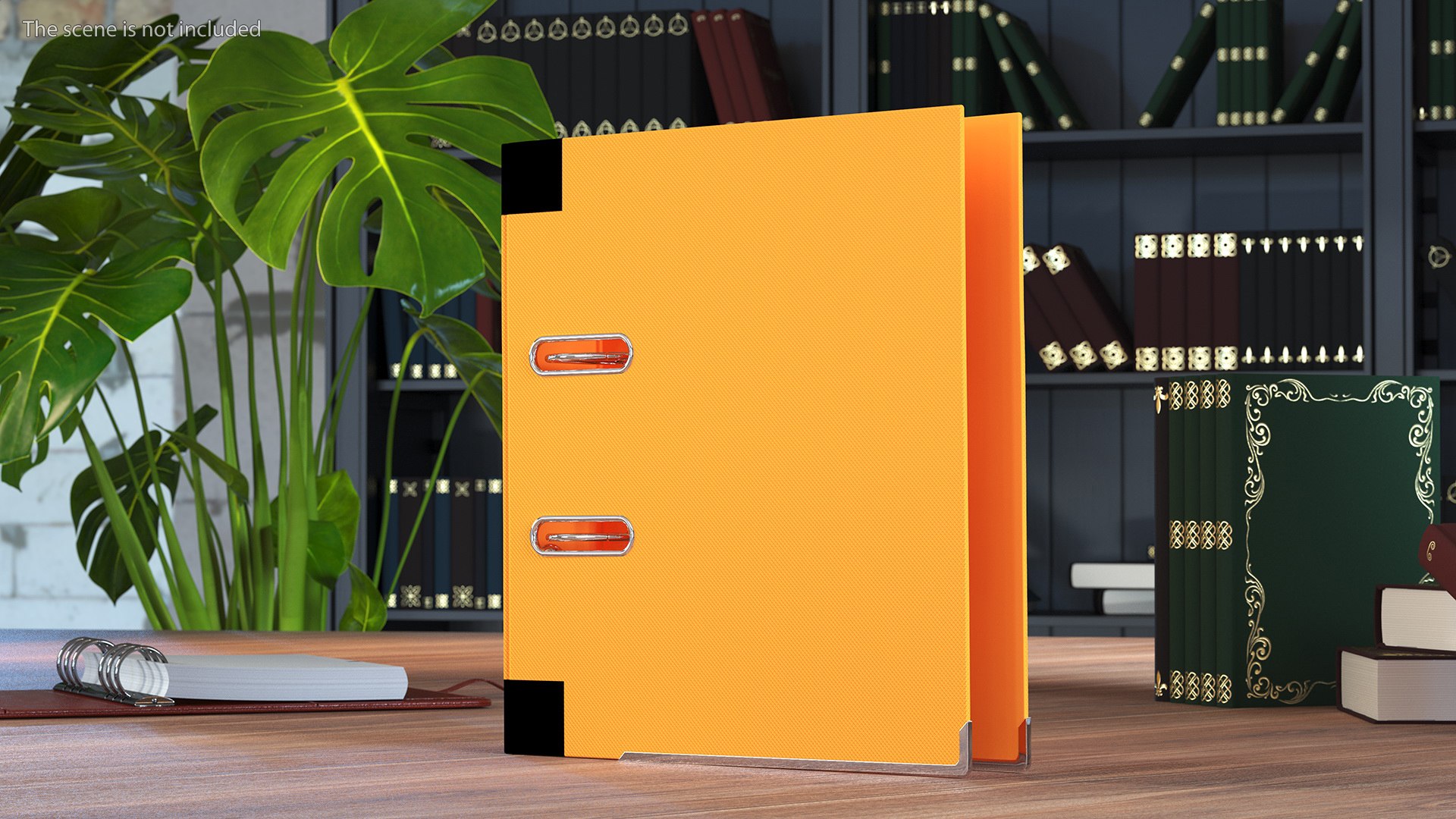 3D Hard Cover Orange Office File Folder - TurboSquid 2108895