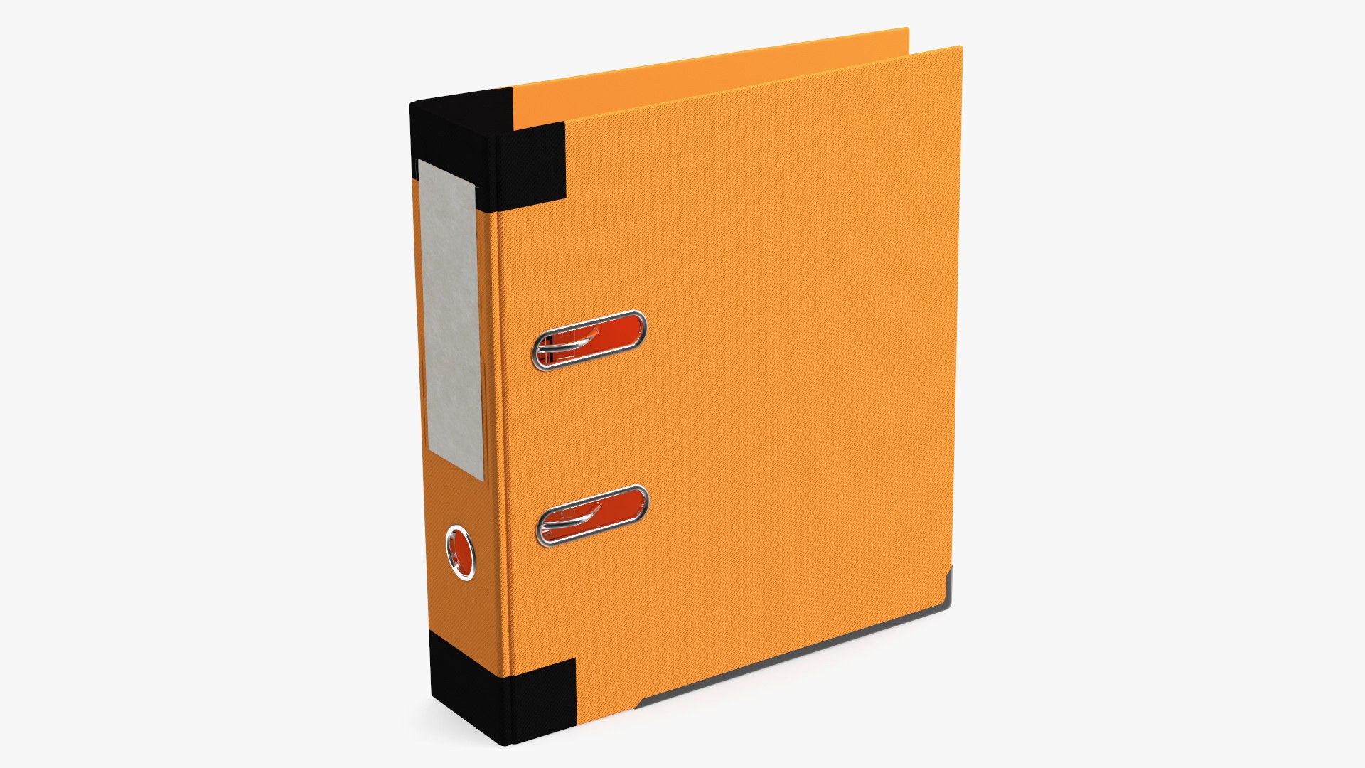 3D Hard Cover Orange Office File Folder - TurboSquid 2108895