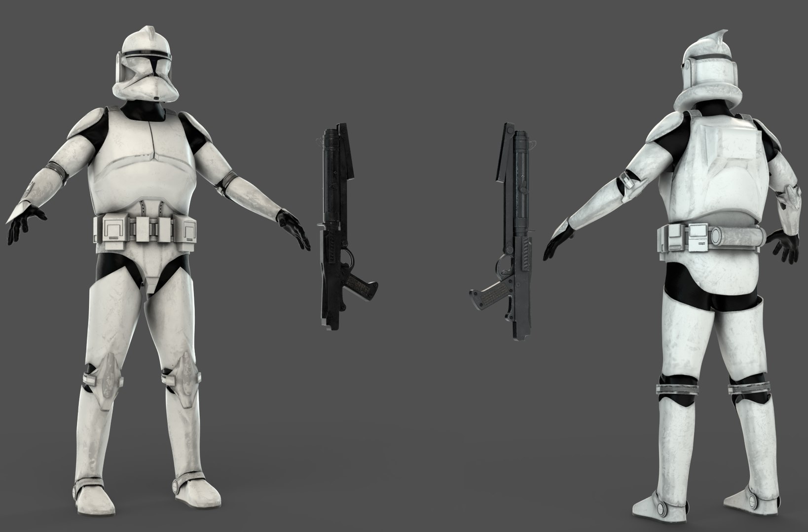 Clones 3D Model - TurboSquid 1256878