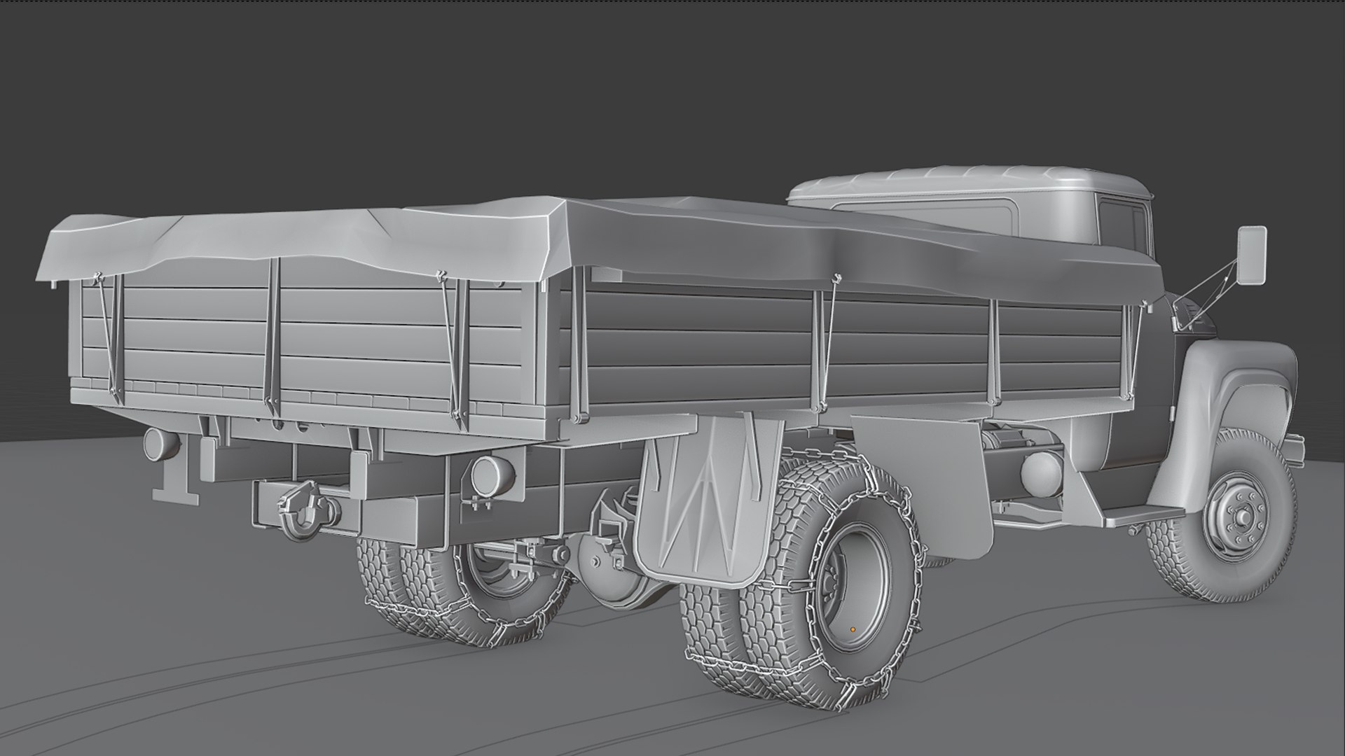 3D Heavy Utility Load Truck - TurboSquid 1650609