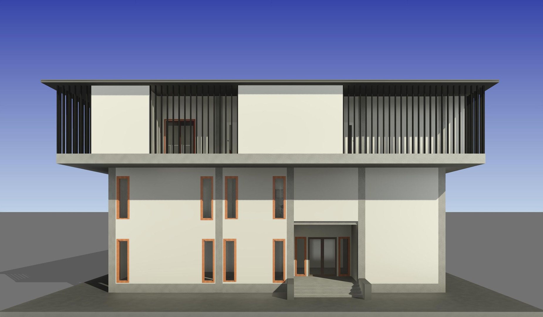Building In REVIT(2) 3D Model - TurboSquid 2389801